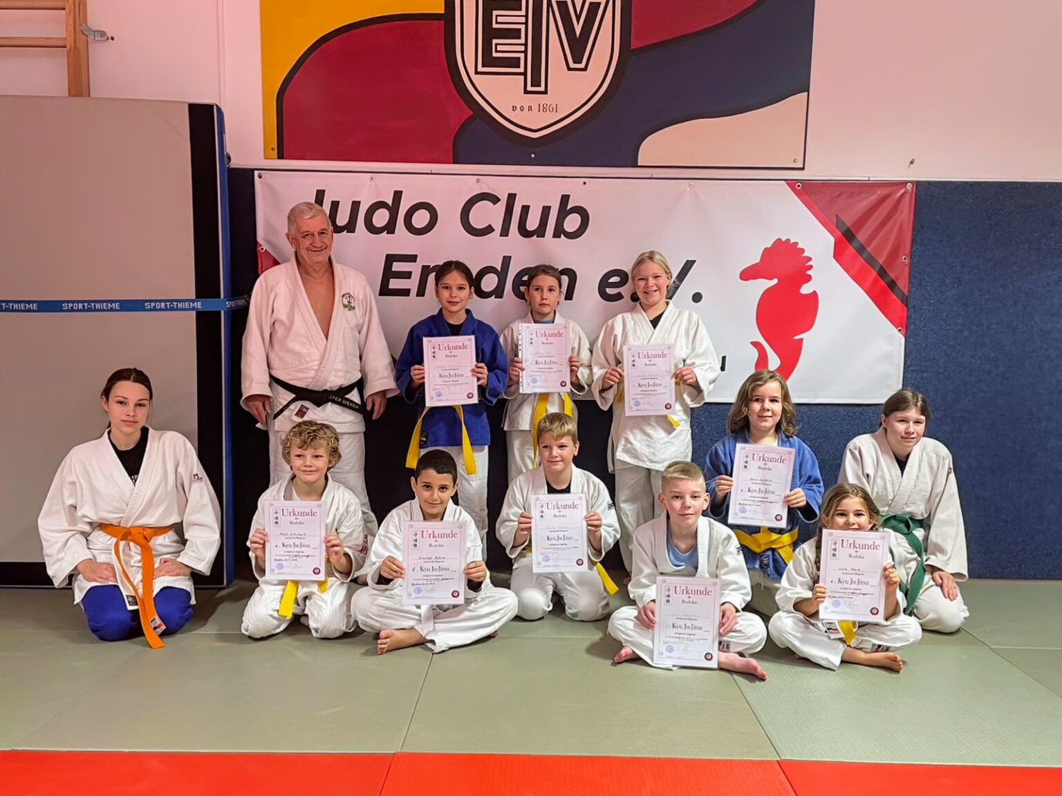 Erfolgreiche Ju-Jutsu-Prüfung unserer Jüngsten | Judo-Club Emden e.V.